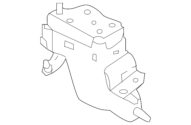 2017-2019 Nissan Rogue Mount Bracket 75860-4BC0A | Ziegler Nissan of ...