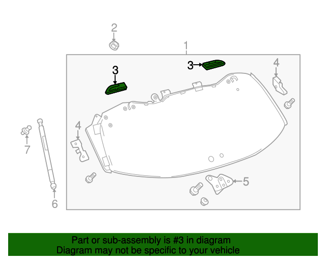 75573-0E030 - Molding 2014-2019 Toyota Highlander | Ourisman Toyota Parts