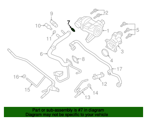 31109233 - Engine Coolant Pipe O-Ring 1992-2024 Volvo | My Swedish Parts