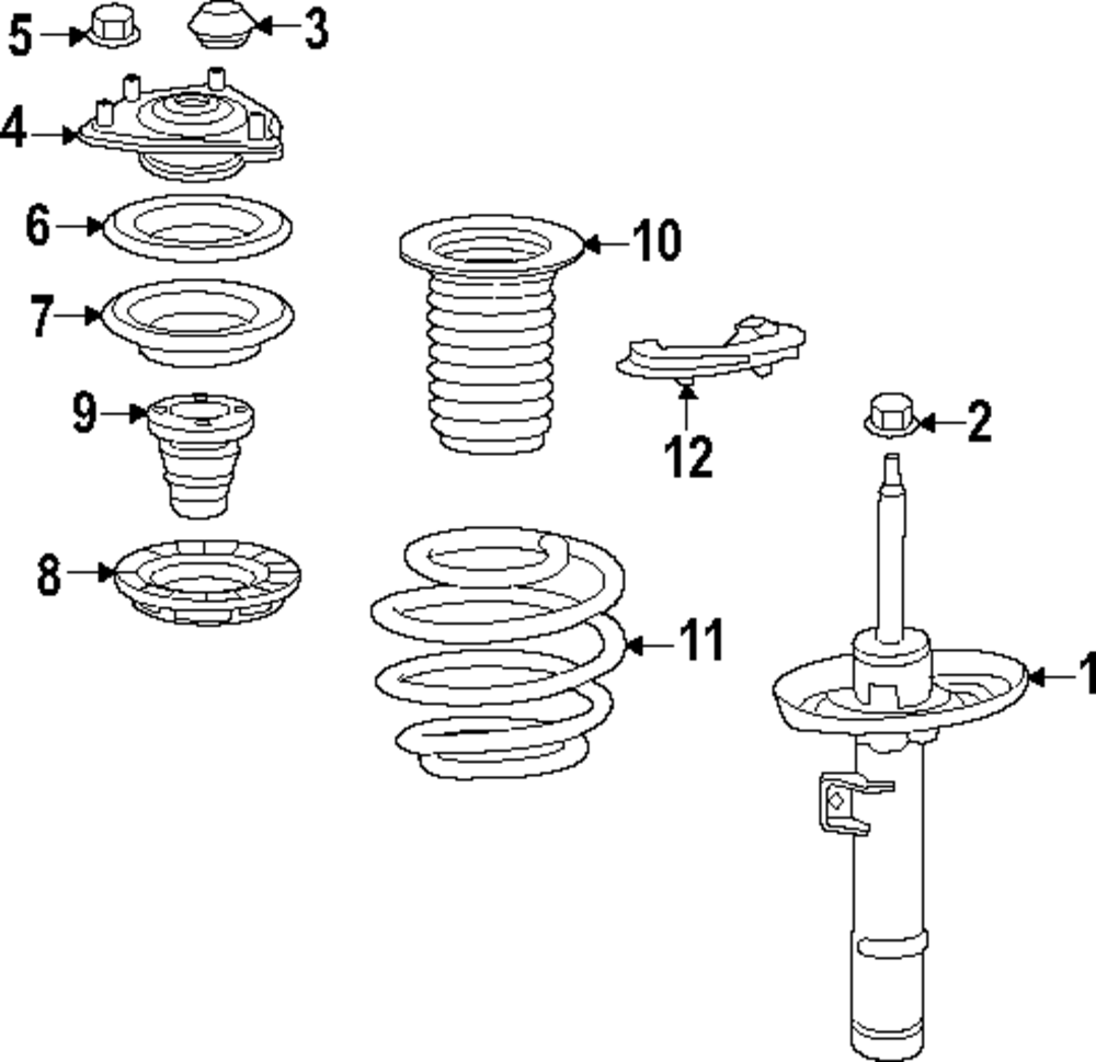51401-3A1-A12 - Coil Spring 2023-2025 Honda CR-V | Honda Parts Online