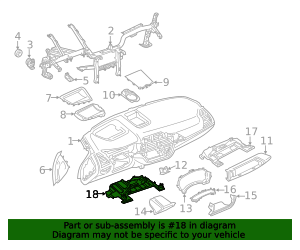 51-45-6-817-884 - Lower Cover - 2018-2024 BMW | BMW Parts Exchange