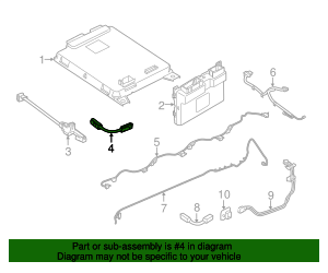 Genuine BMW 61-27-7-633-667 | Harness | FREE Shipping on Most Orders ...
