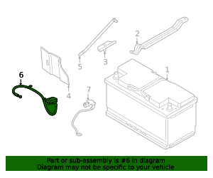 61129350065 - 2018-2024 BMW Positive Cable (61-12-9-350-065) | BMW of ...