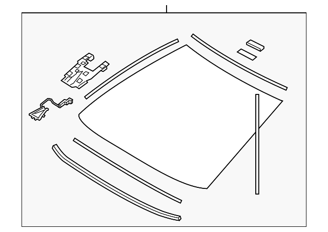 56101-07170 Windshield - Toyota | Mike Calvert Toyota Parts