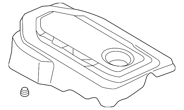 2017-2022 Kia Engine Cover 29240-2GGB0 | TascaParts.com