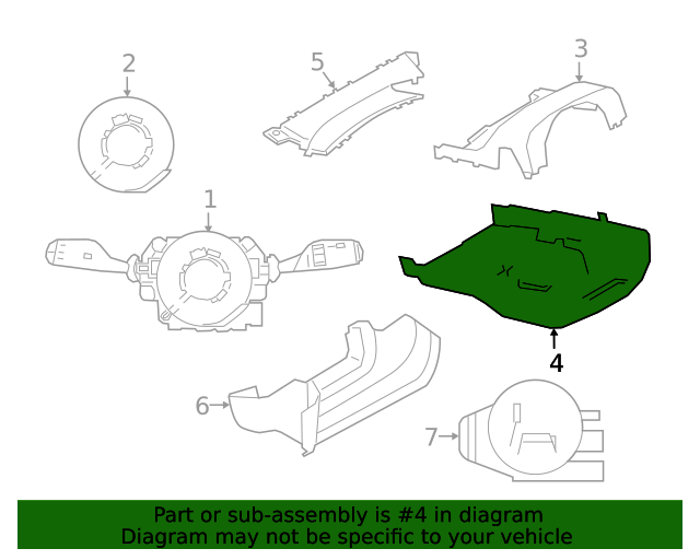 Genuine BMW 51-45-6-807-445 | Front Cover | FREE Shipping on Most ...