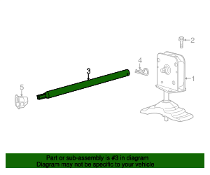 2015-2019 Ram Guide Tube 68196446AA | TascaParts.com