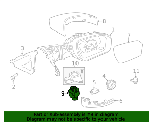 LR098720 - Park Assist Camera 2018-2022 Land Rover | AutoNationParts.com
