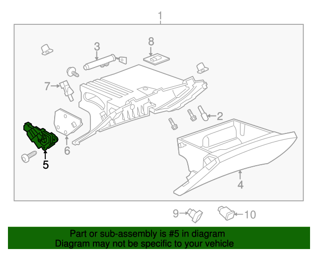 2014-2023 GM Actuator 84531845 | GMPartsDirect.com