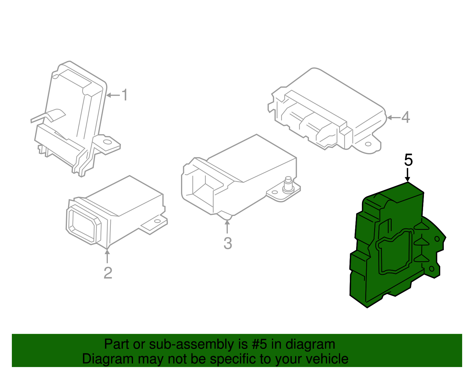 2017-2022 Ford Headlight Control Module HC3Z-13C788-C | OEM Parts Online