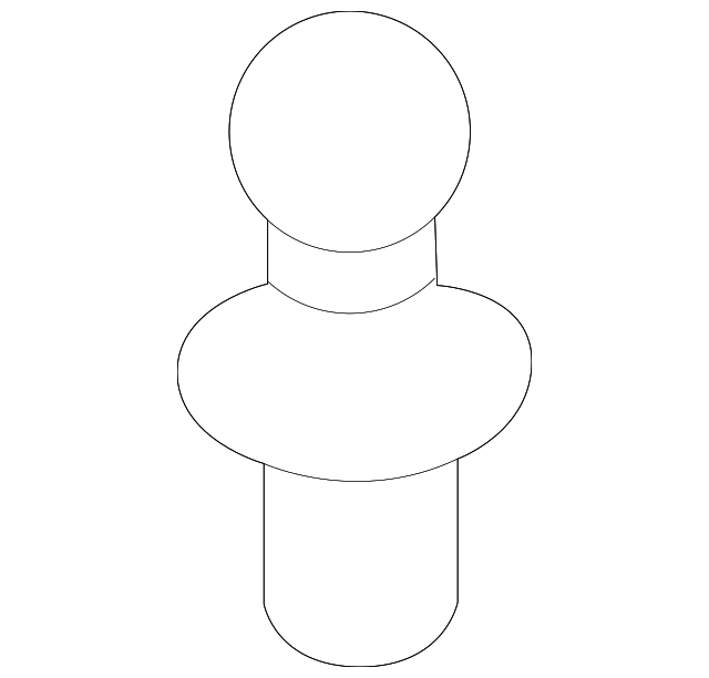 2020-2021 Nissan Engine Cover Ball Stud 14070-5CA0B | QuirkParts