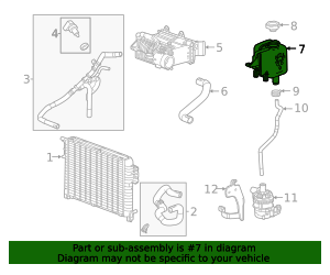 2020-2024 GM Auxiliary Reservoir 23394012 GM | GMPartsDirect.com