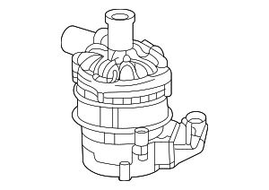 (Replaces 13546428) Engine Auxiliary Water Pump 13551855 GM ...