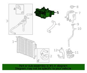 2020-2024 GM Intercooler 55512267 GM | GMPartsDirect.com