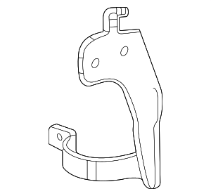 2020-2025 GM Charge Air Cooler Coolant Pump Bracket 23393999 GM ...