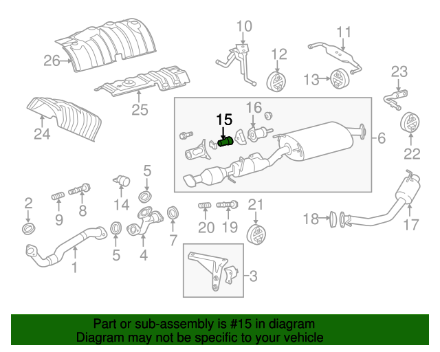 2010-2015 Lexus Actuator 17495-47010 | OEM Parts Online