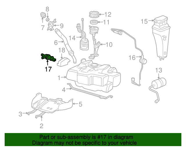 1997-2005 Porsche Valve 996-605-203-01 | Sunset Porsche Parts