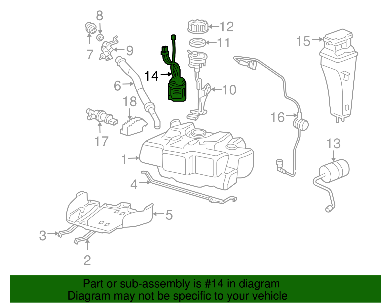 1997-2001 Porsche Fuel Pump 996-620-102-00 | OEM Parts Online