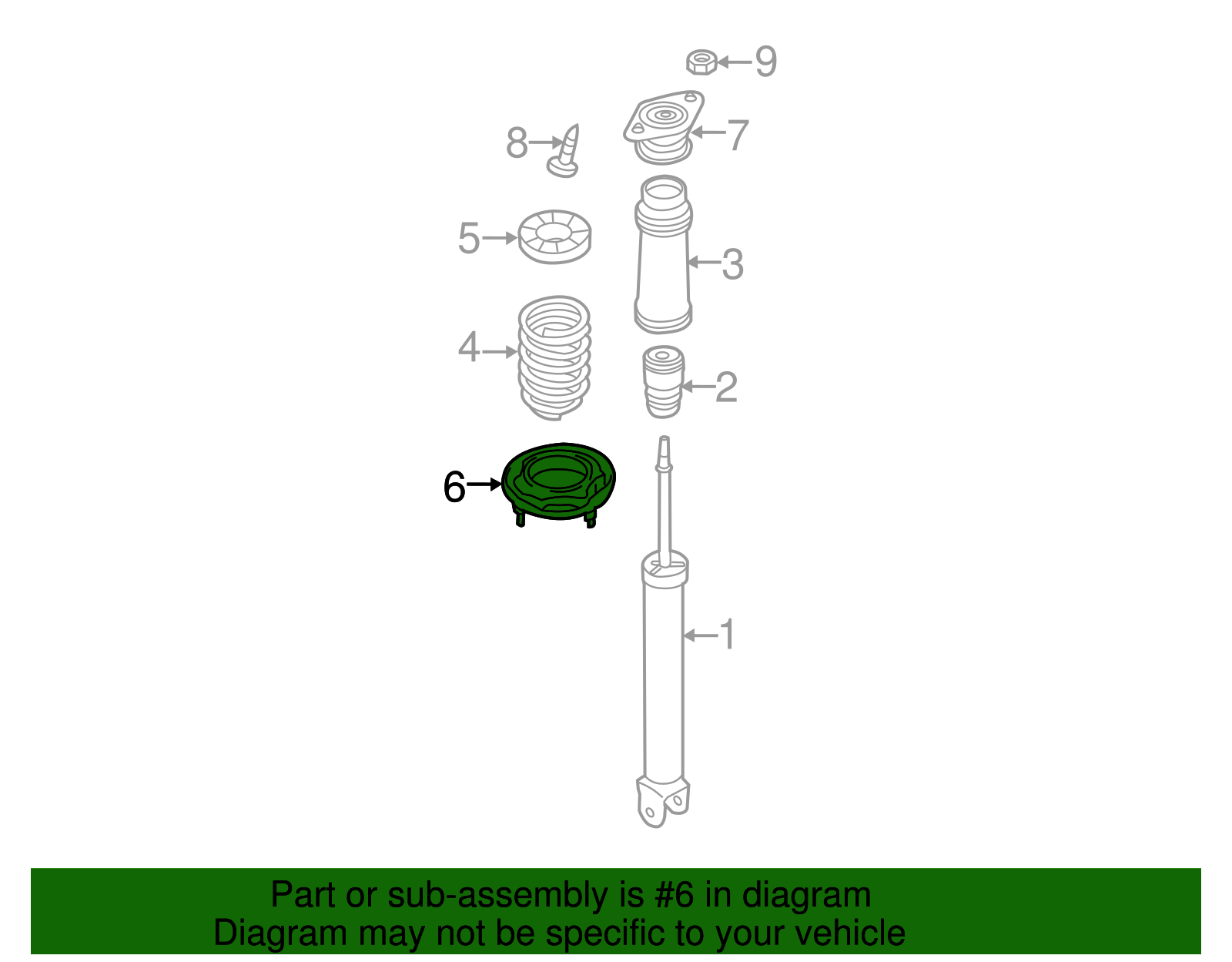 55344-3S000 - Lower Insulator 2011-2016 Kia | Kia.Parts