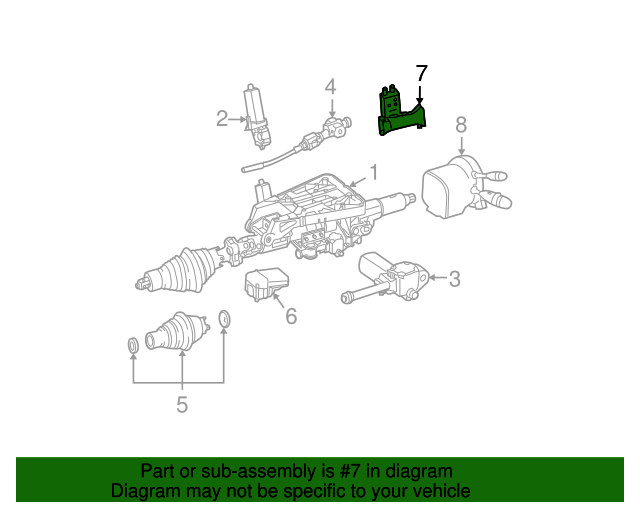 204-546-01-61 - Wiring Trough 2008-2014 Mercedes-Benz | Mercedes-Benz ...