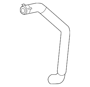 7C3Z-3A713-E - Power Steering Return Hose 2008-2010 Ford | Ford Parts ...