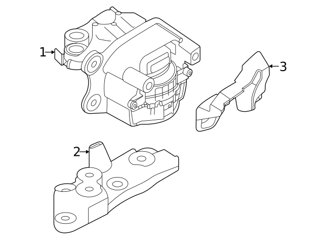 Genuine OEM Trans Mount Part# LR133341 Fits 2020 Land Rover: Up To 35% ...
