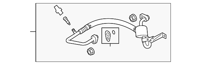 2013-2019 Ford AC Tube GB5Z-19972-A | QuirkParts
