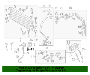 2012-2019 Ford Accumulator Stud -W715390-S439 | TascaParts.com