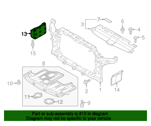 29120-B2000 - Side Cover 2014-2019 Kia | Kia.Parts Store