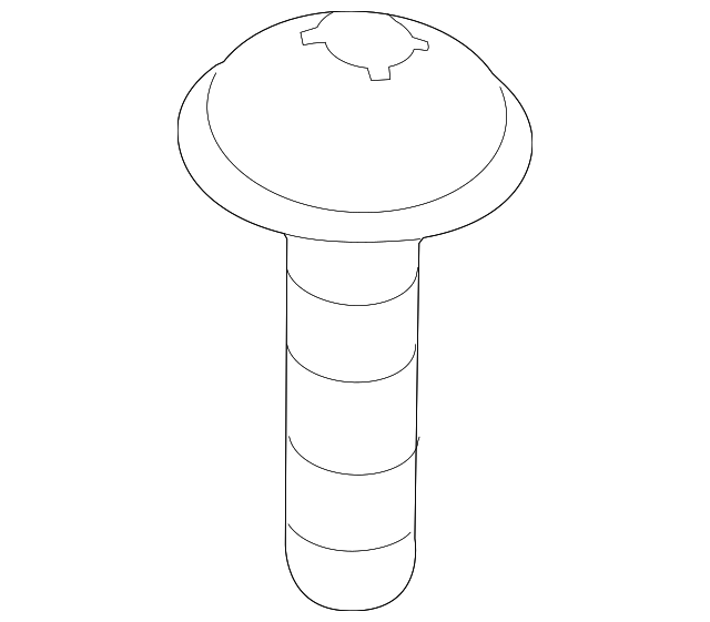 2014-2023 Kia Bumper Cover Spacer Panel Screw 1249305167E | TascaParts.com