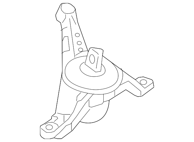 Genuine OEM Acura - Front Mount Part# 50830-TA1-A01 | Acura Parts For Less