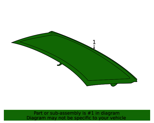 51-31-7-357-255 - Back Glass - 2020-2021 BMW | Buy BMW Parts Now