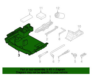 80A-012-109-S - Floor Jack Bracket 2018-2024 Audi | AutoNationParts.com