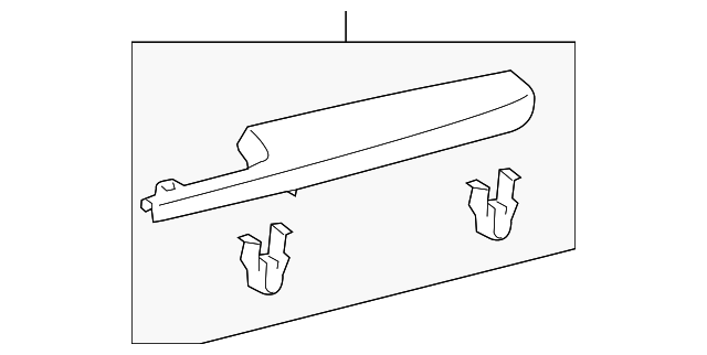 2013-2014 Toyota Camry Door Armrest 74220-06070-B1 | Toyota Parts Center