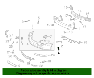 230-880-00-30 - Bumper Cover Guide 2003-2021 Mercedes-Benz | Mercedes ...