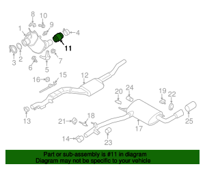 Genuine BMW 18-30-8-589-078 | Exhaust Clamp | FREE Shipping on Most ...