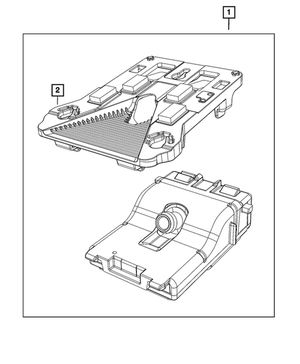 2019-2023 Jeep Cherokee Forward Facing Camera 68551095AC | Mopar eStore