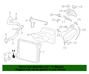 2005-2023 Porsche Return Hose O-Ring 996-106-801-05 | OEM Parts Online