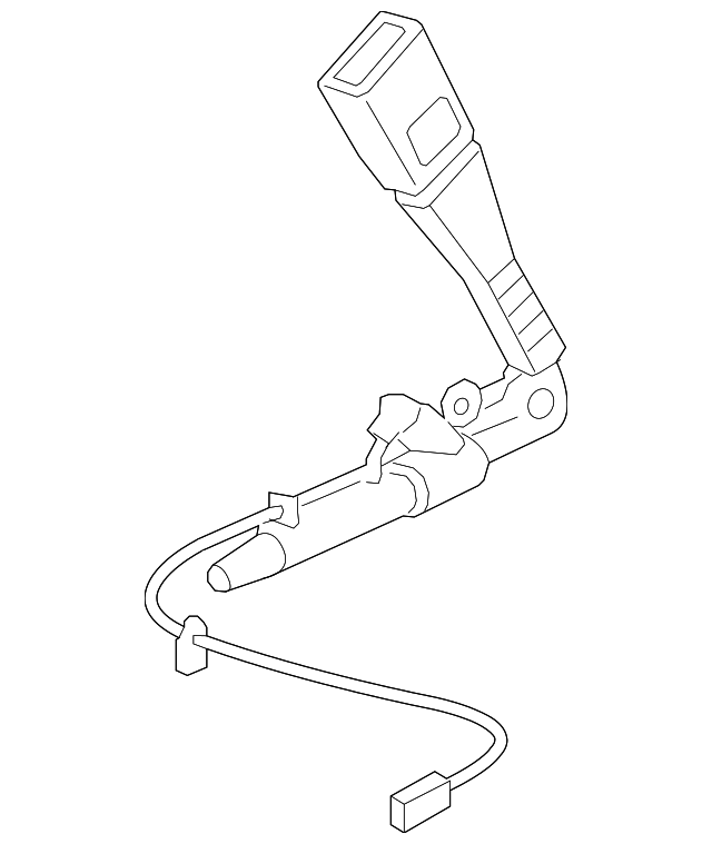 72117414301 - 2018-2024 BMW Buckle End (72-11-7-414-301) | BMW of South ...
