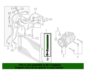 5Q0-298-403-B - A/C Receiver Drier 2015-2018 Audi | AutoNationParts.com
