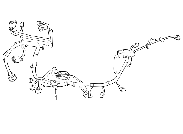 2013-2014 Mopar Wiring 68164385ae | TascaParts.com