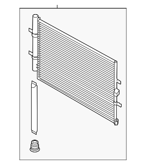 2020-2023 Ford A/C Condenser lk4z19712a | TascaParts.com