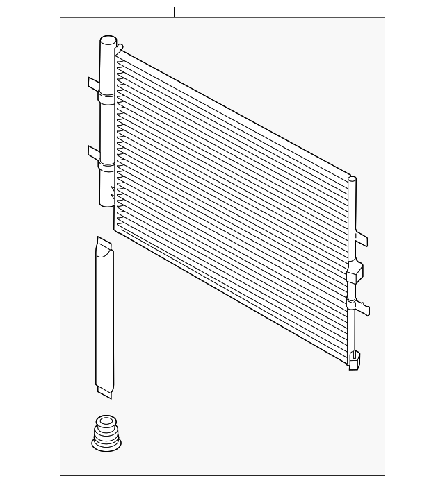 2020-2023 Ford A/C Condenser LK4Z-19712-A | OEM Parts Online