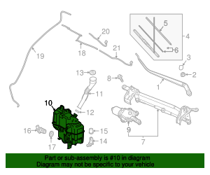 bjt667481 - Washer Reservoir 2014-2018 Mazda 3 | AutoNationParts.com