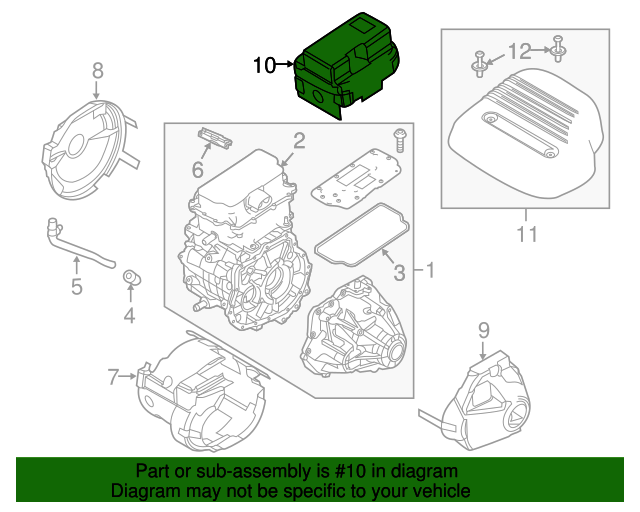 2012-2018 Ford Focus Upper Shield CM5Z-7A434-D | Miracle Ford Parts