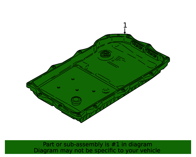 24-00-8-672-573 - Kit, oil pan fluid filter auto. trans. 2017-2022 BMW ...