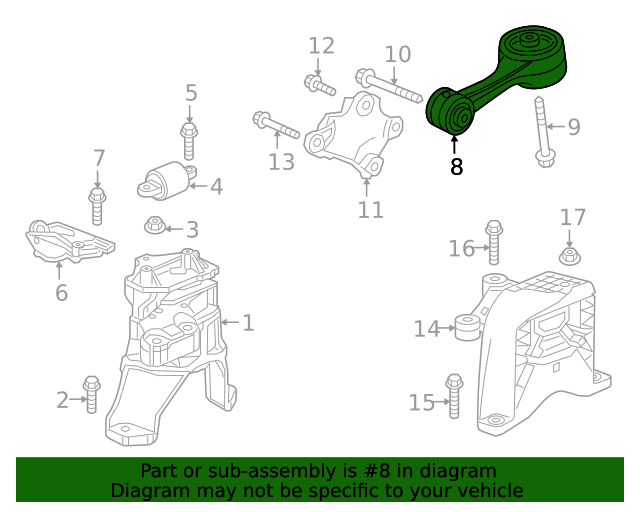 50890-TRW-A01 - Rod, Torque (Lower) 2018-2021 Honda | Honda Parts Online