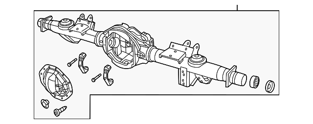2019-2022 Ram 1500 Axle Housing 68415345ac | TascaParts.com