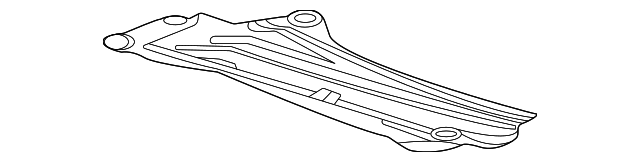 2019-2023 GM Exhaust Rear Underbody Heat Shield 84630083 GM ...