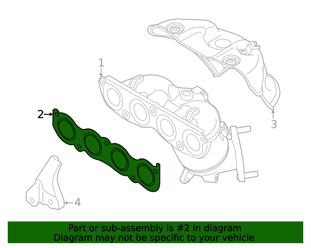 28521-2J000 - Manifold Gasket - 2019-2023 Kia | Kia Auto Parts